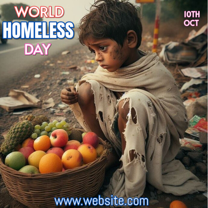 World homeless day Template | PosterMyWall