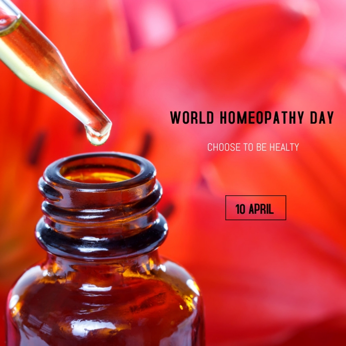 Plantilla de Día Mundial de La Homeopatía | PosterMyWall