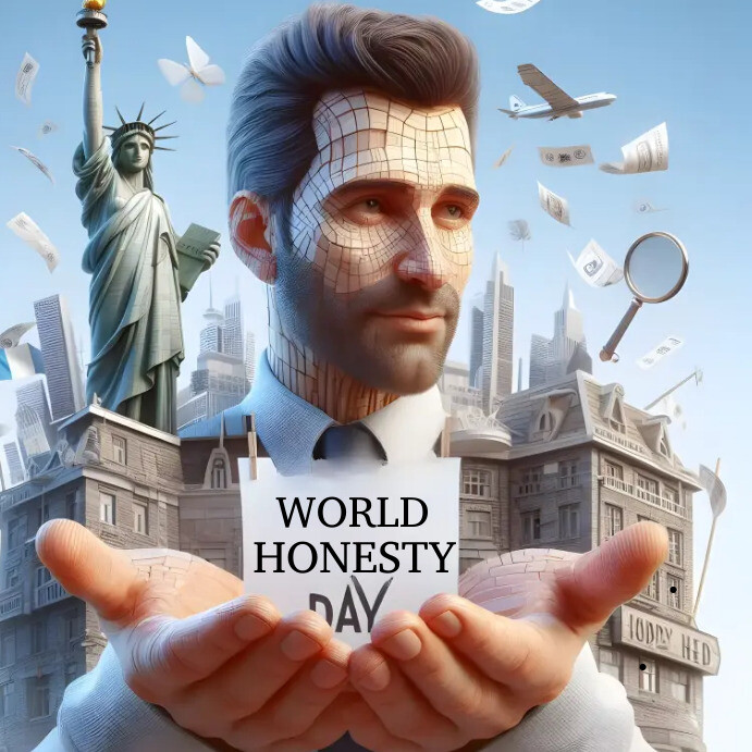 Copy of World honesty day flyer template | PosterMyWall