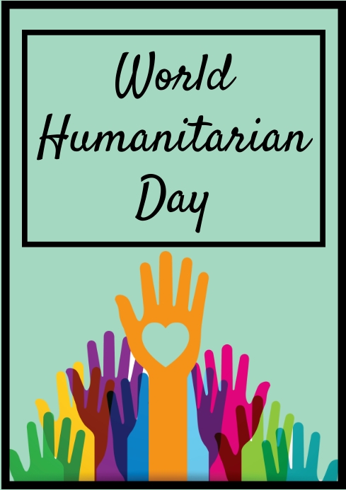 Copy of World Humanitarian Day | PosterMyWall