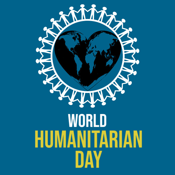 World Humanitarian Day Instagram Post Template | PosterMyWall