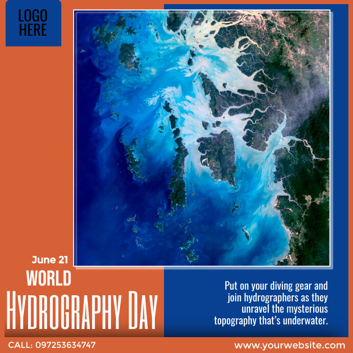 World Hydrography Day Template | PosterMyWall