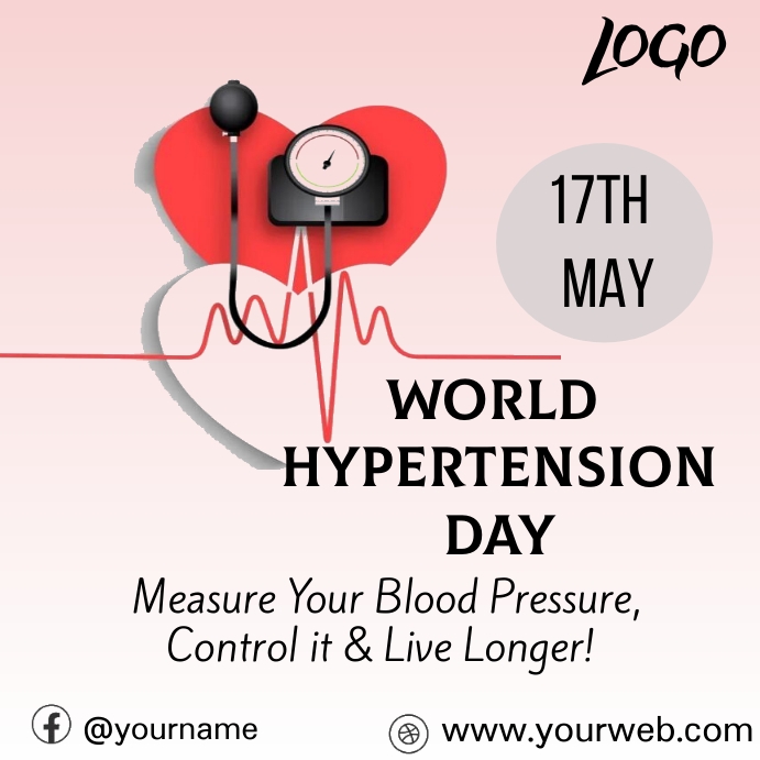 World Hypertension Day Template | PosterMyWall
