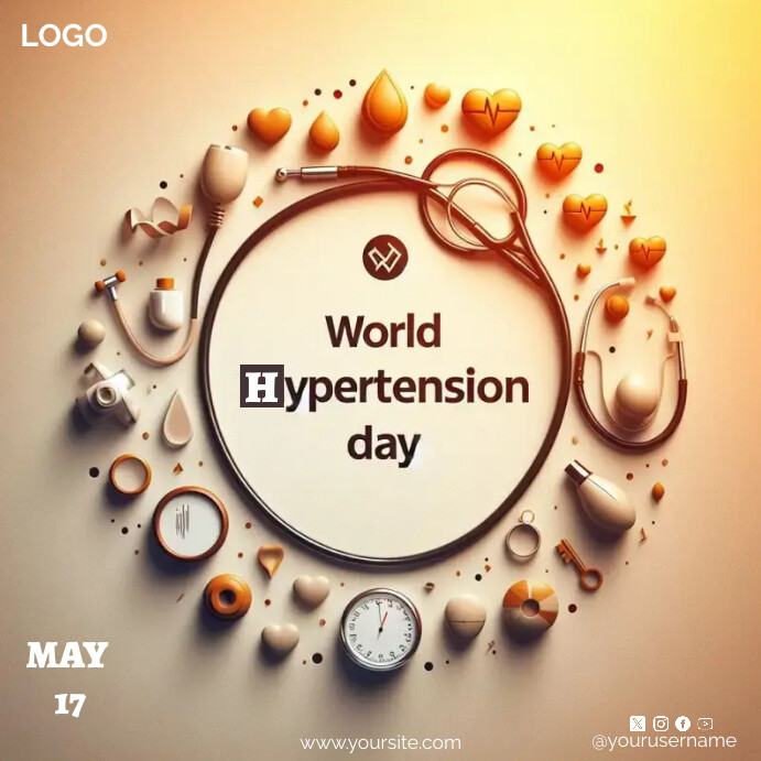 World Hypertension Day Template | PosterMyWall