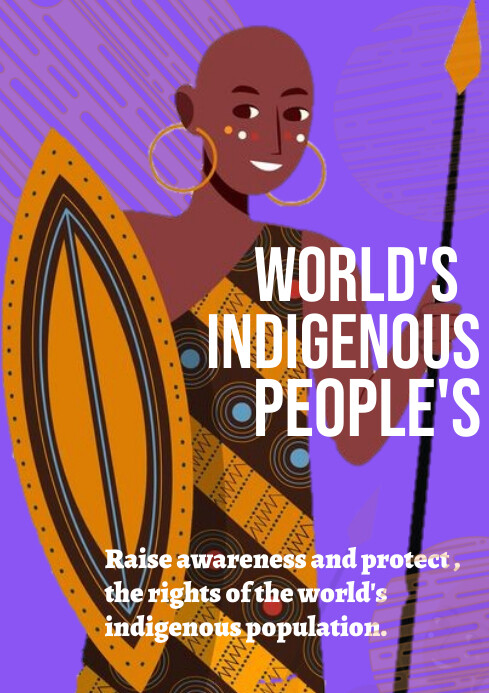 World indigenous people Template | PosterMyWall