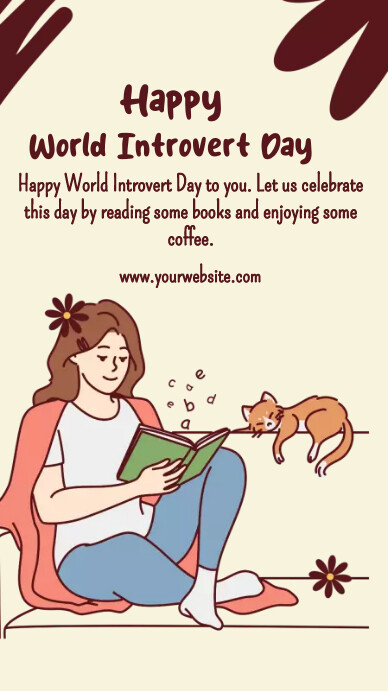 World Introvert Day (1) Template | PosterMyWall