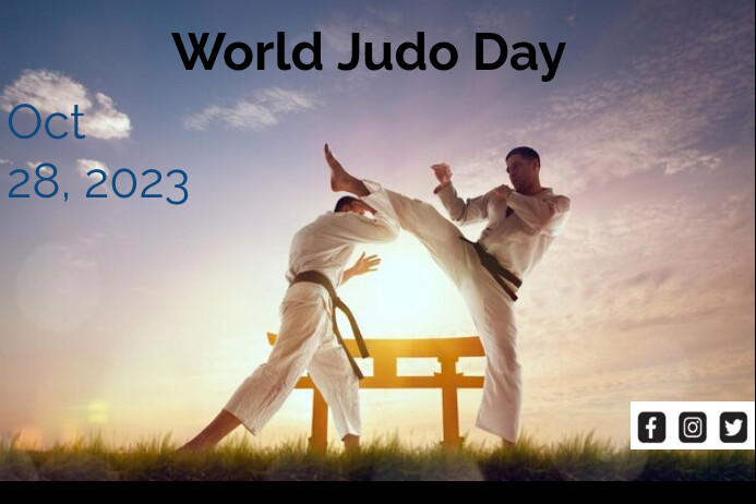 Copy of World Judo Day | PosterMyWall