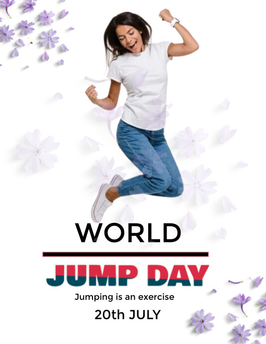world jump day Template | PosterMyWall