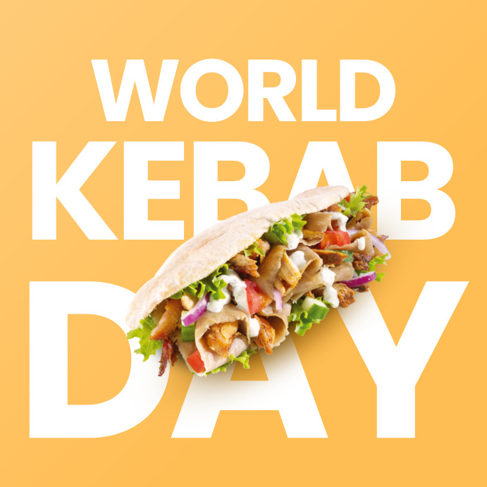 World Kebab Day Instagram Post Template | PosterMyWall
