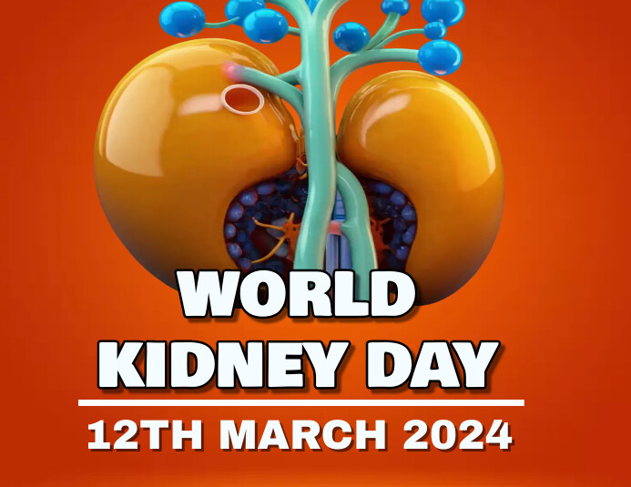 World kidney day 2024 2025 Template | PosterMyWall