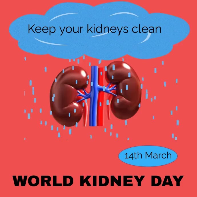 WORLD KIDNEY DAY Template | PosterMyWall