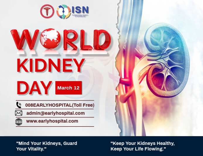 World Kidney Day Flyer template | PosterMyWall