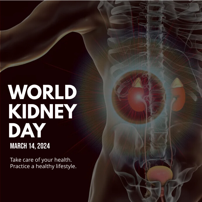 world kidney day poster Template | PosterMyWall