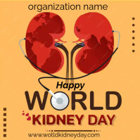 World kidney day flyer template | PosterMyWall