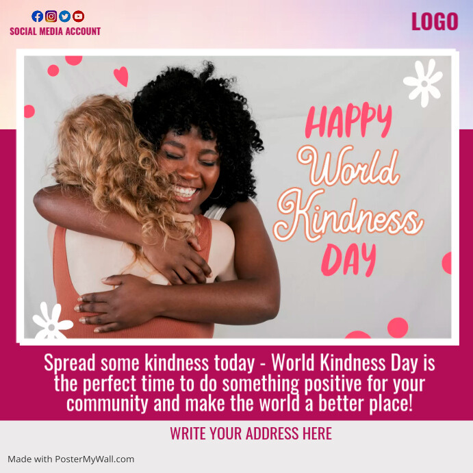 World Kindness Day Template | PosterMyWall