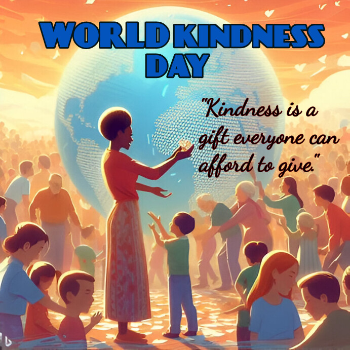 Modèle world kindness day | PosterMyWall