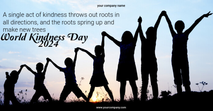 Modèle world kindness day flyer | PosterMyWall