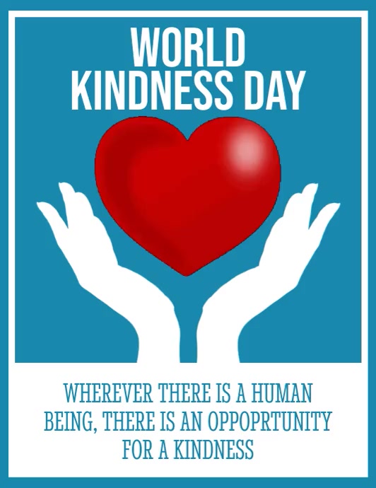 World Kindness Day Flyer Template | PosterMyWall