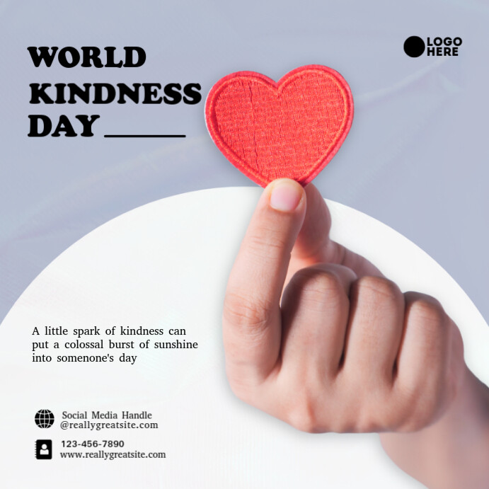 Plantilla de world kindness day instagram post | PosterMyWall