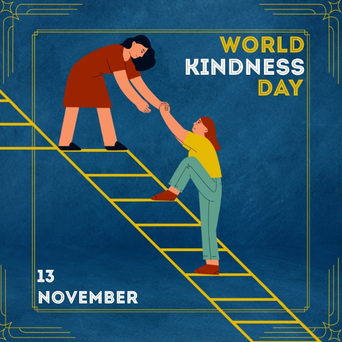 world kindness day instagram template | PosterMyWall