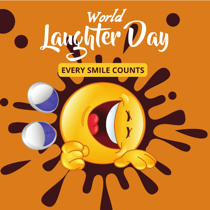 World Laughter Day Template | PosterMyWall