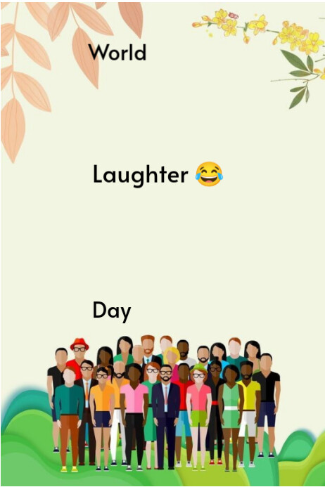 Copy of World laughter day | PosterMyWall