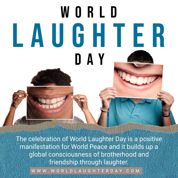 World Laughter Day Post Template | PosterMyWall