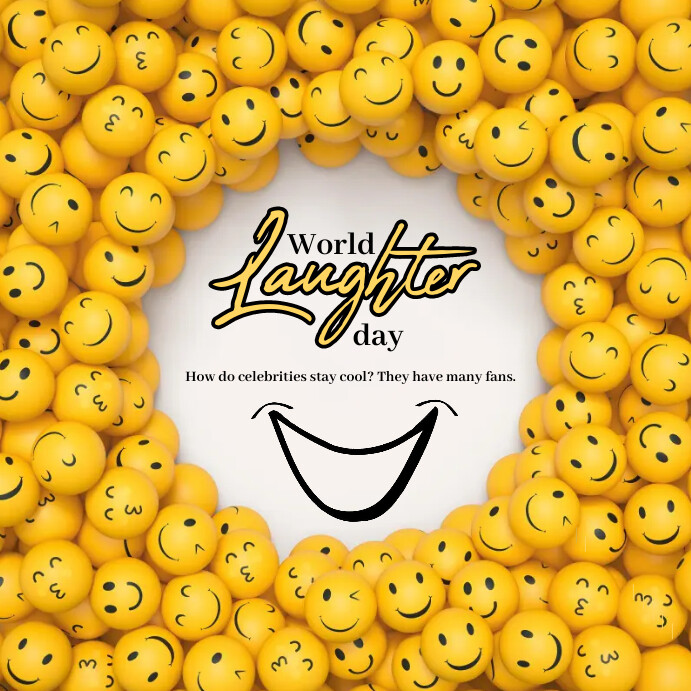 World laughter day poster Template | PosterMyWall
