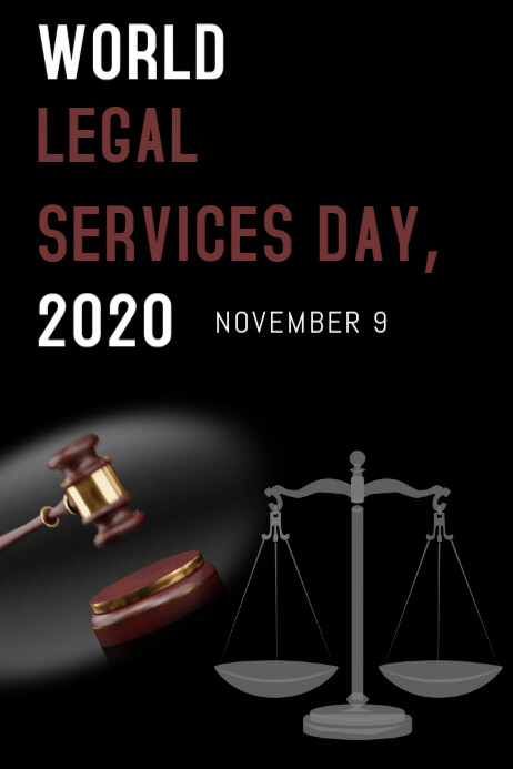 World Legal Service Day Template | PosterMyWall