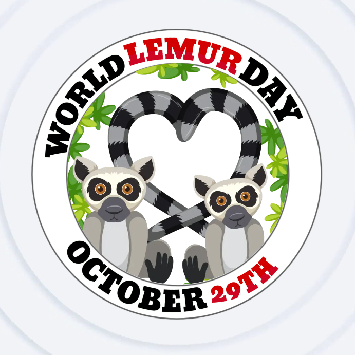 World Lemur Day Template | PosterMyWall