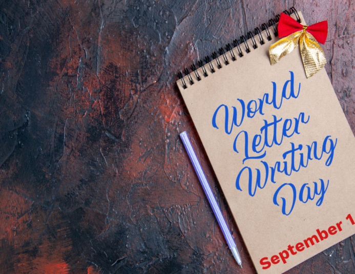 Copy of World letter writing day design template | PosterMyWall