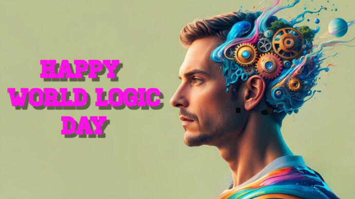 Copy of world logic day | PosterMyWall