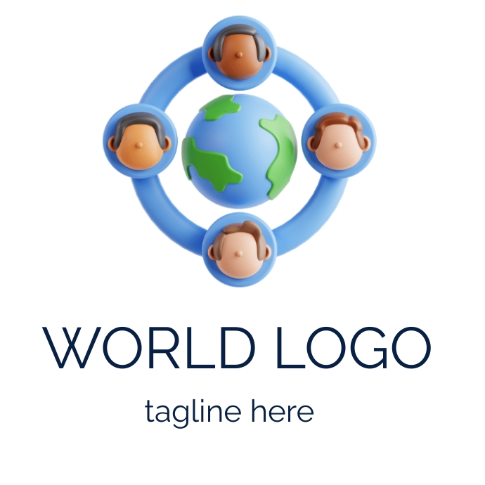 World logo Template | PosterMyWall