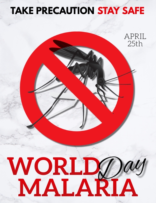 World Malaria Day, Health Template | PosterMyWall