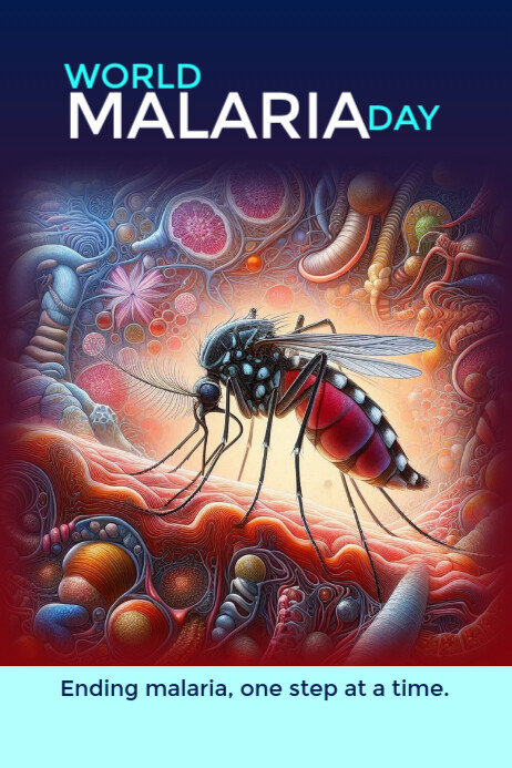 World malaria day Template | PosterMyWall