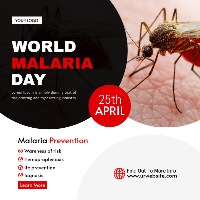 World Malaria Day Template | PosterMyWall