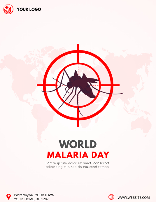 World Malaria day flyer Template | PosterMyWall