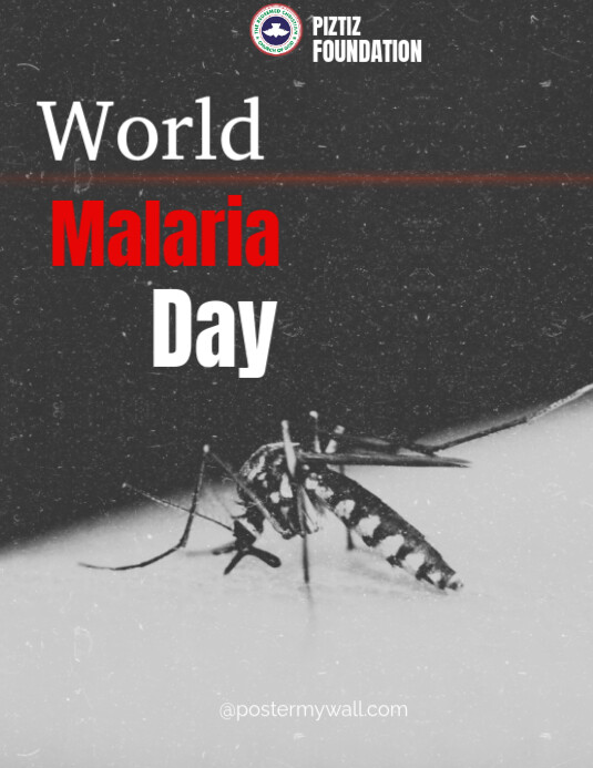 World malaria day flyer design template | PosterMyWall