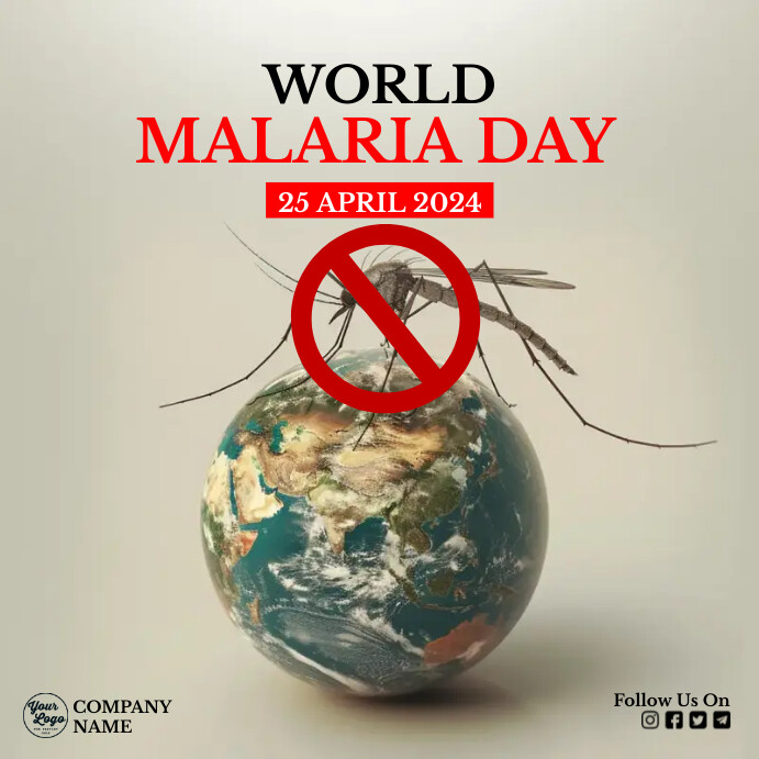 World Malaria day Social Media post Template | PosterMyWall