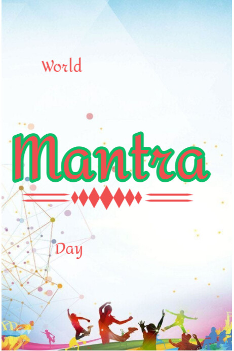 World mantra day Template | PosterMyWall