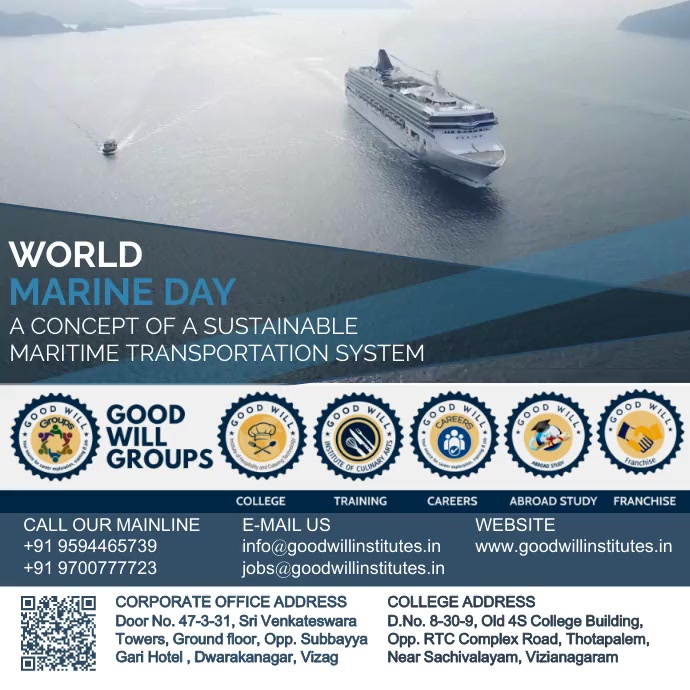 Copy of World Maritime Day (1) | PosterMyWall