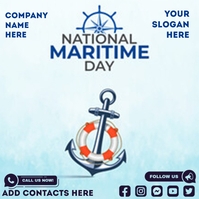 maritime day Template | PosterMyWall