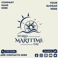 maritime day Template | PosterMyWall