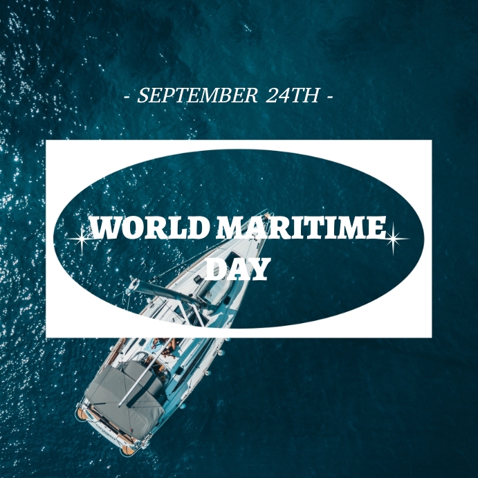 Plantilla de World Maritime Day | PosterMyWall