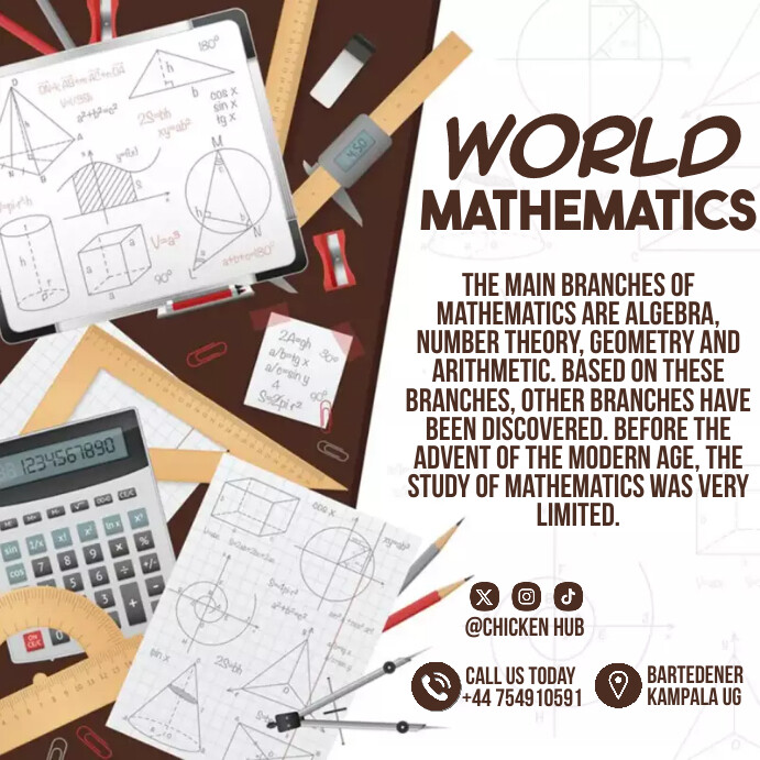 world mathematics Template | PosterMyWall