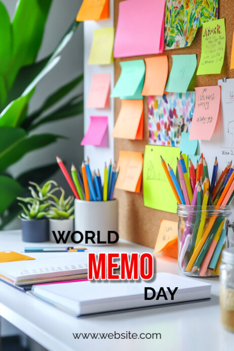 Copy of World memo day | PosterMyWall