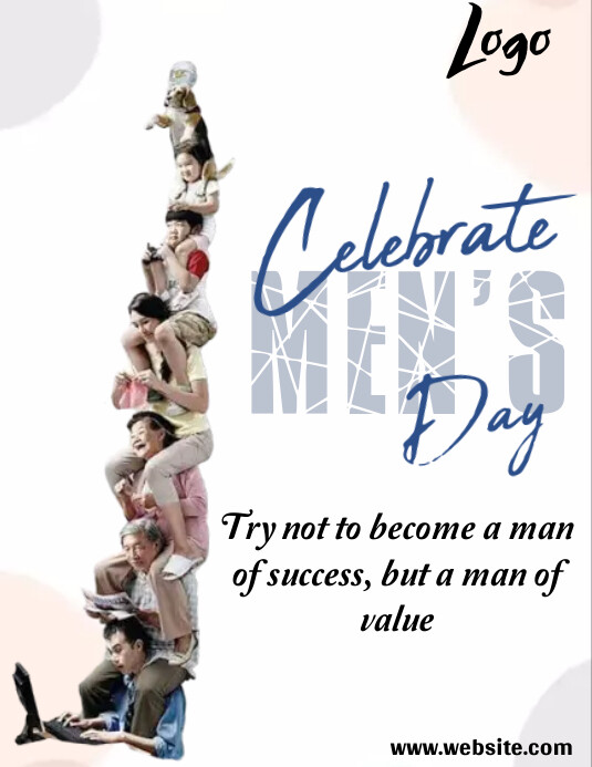 Copy of World Men's Day | PosterMyWall
