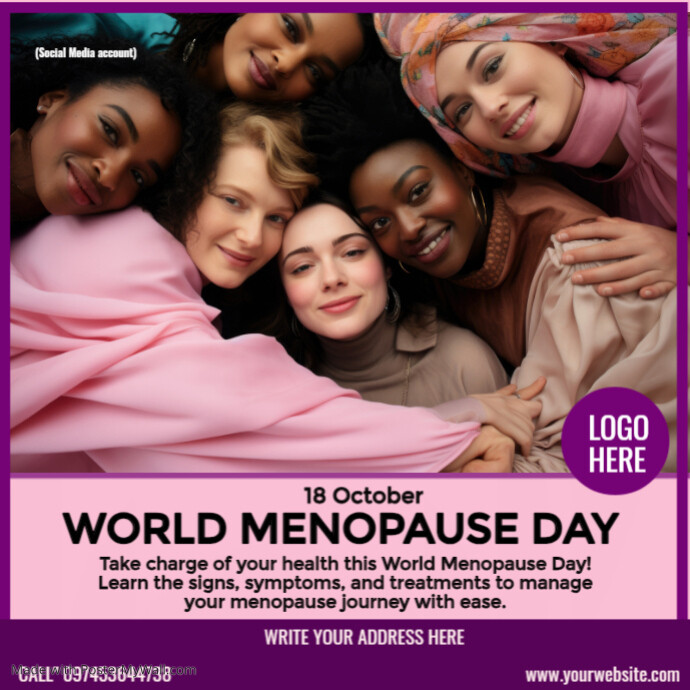 Copy of World Menopause Day awareness | PosterMyWall
