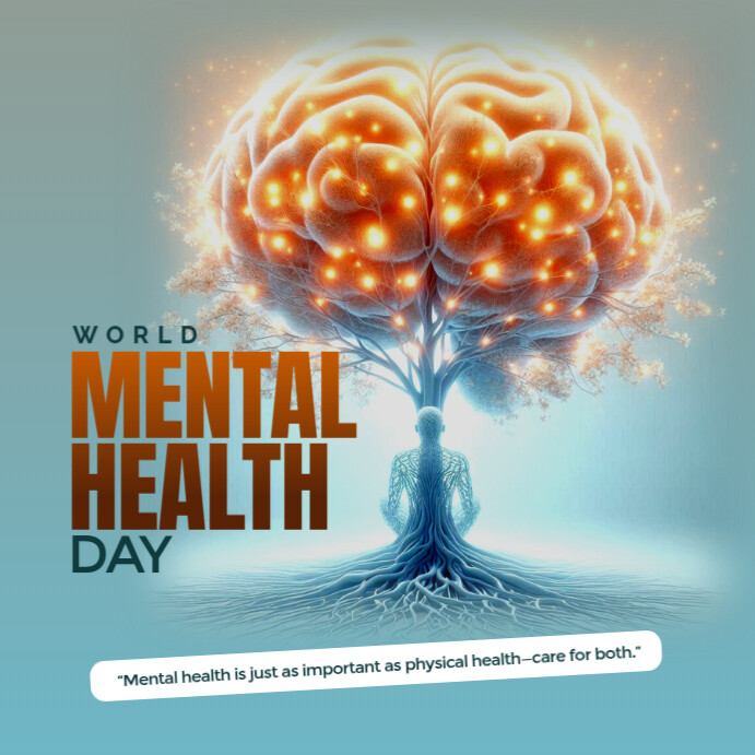 World mental health day Template | PosterMyWall