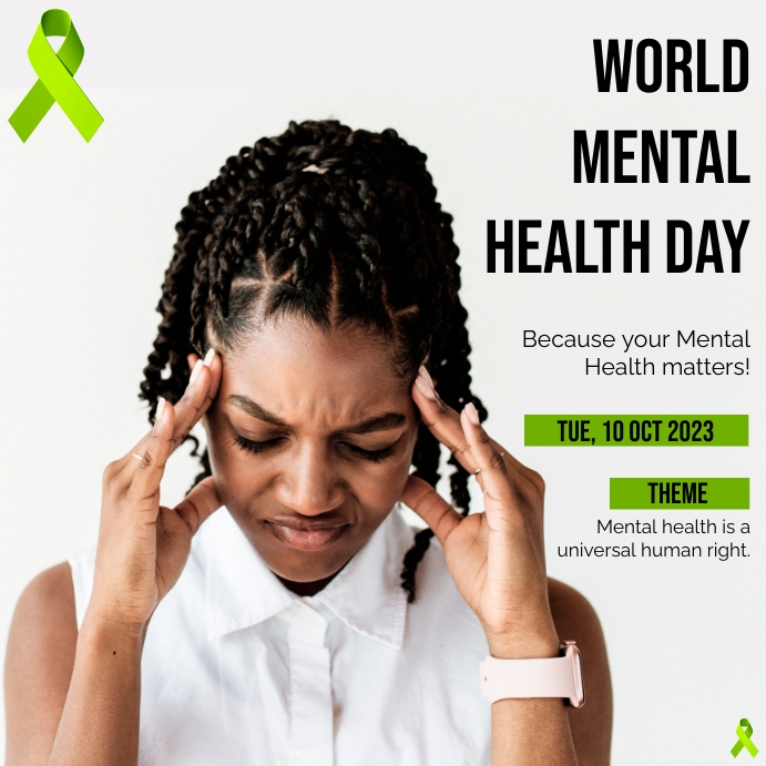 Copy of world mental health day | PosterMyWall